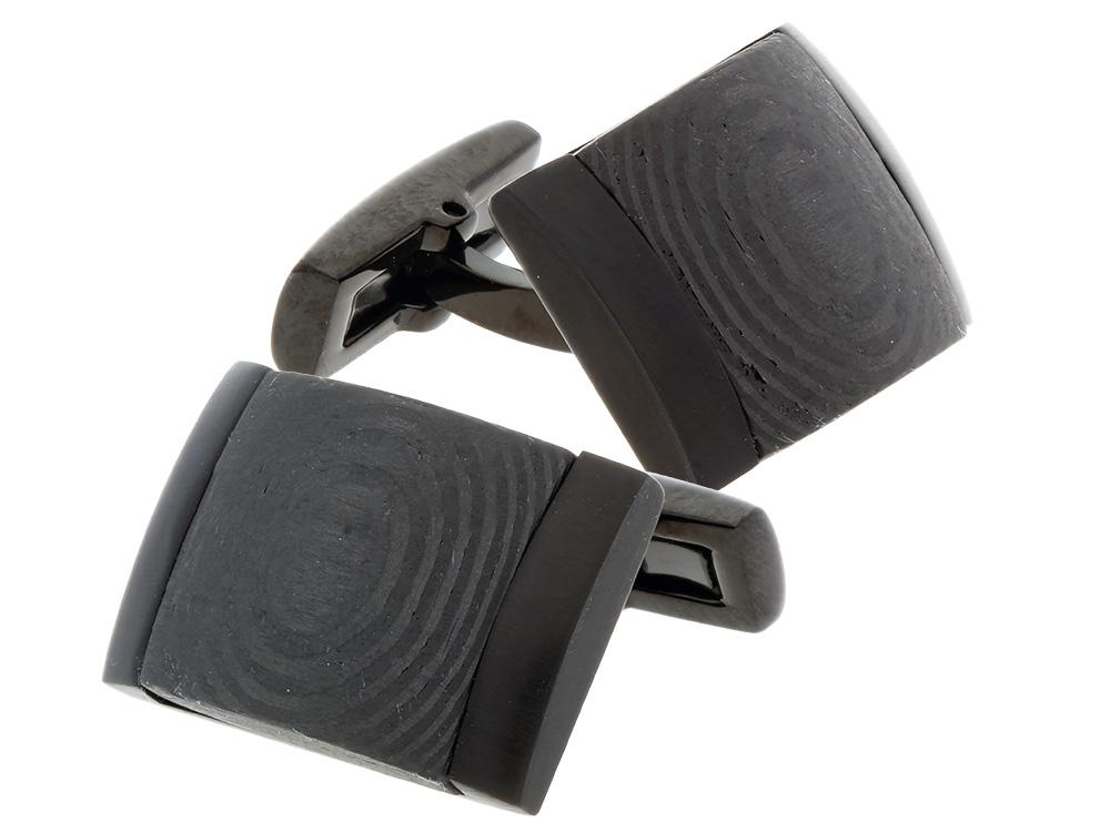 Carbon fiber cufflinks - Gawee Jewelers